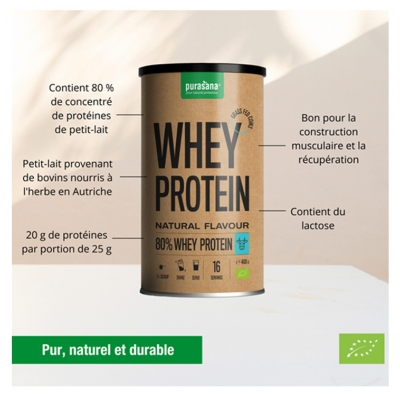 Purasana Whey Protein Bio 400 g