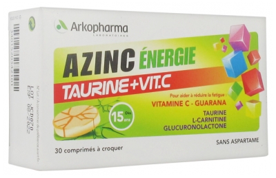 Juvamine Boost Ginseng Taurine 30 Comprimés Effervescents