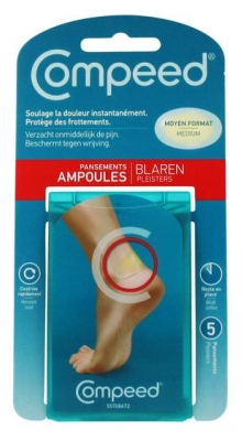 Compeed Ampoules Moyen Format 5 Pansements
