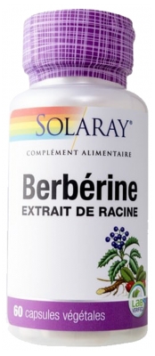 Solaray Berberina 60 Capsule Vegetali