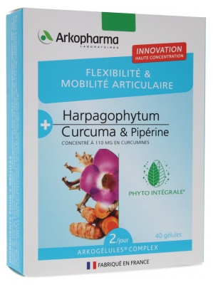 Arkopharma Arkogélules Complex Flexibilité et Mobilité Articulaire 40 ...