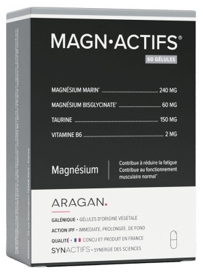 Aragan Synactifs MagnActifs 60 Capsule