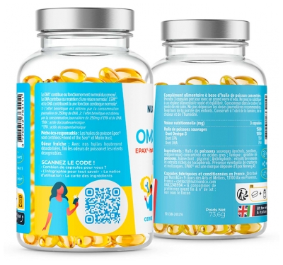 Nutri&Co Oméga 3 120 Capsules