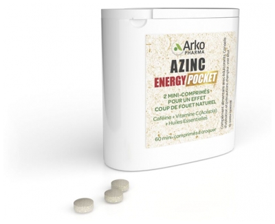 Azinc Energy Pocket 60 Mini Comprimidos