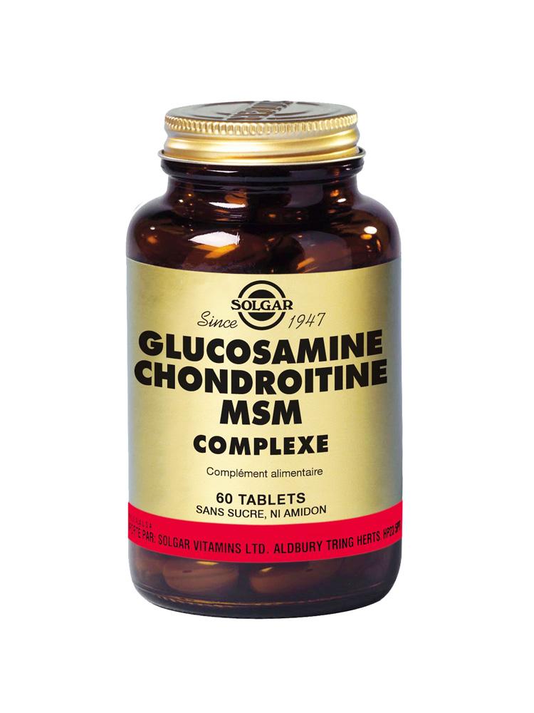 Solgar Glucosamin Chondroitin MSM Komplex 60 Tabletten