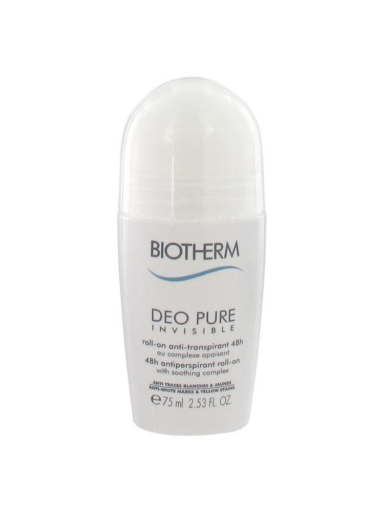 Biotherm Deo Pure Invisible 48h Antiperspirant Roll-On 75ml