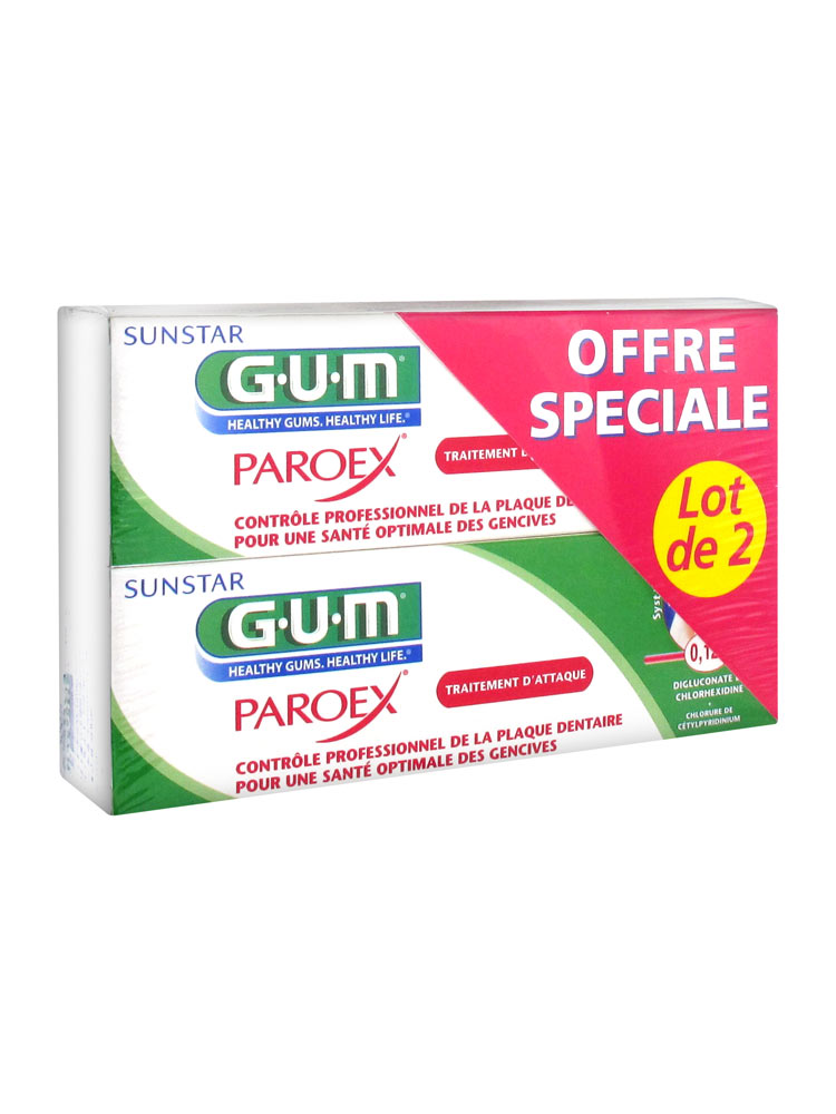 GUM Paroex Toothpaste Gel 2 x 75ml | Buy at Low Price Here