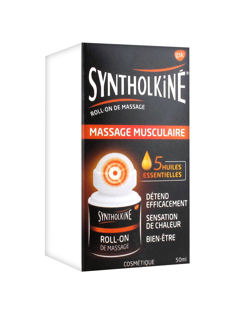 SyntholKiné Roll-On de Massage 50 ml - Acheter à prix bas ici