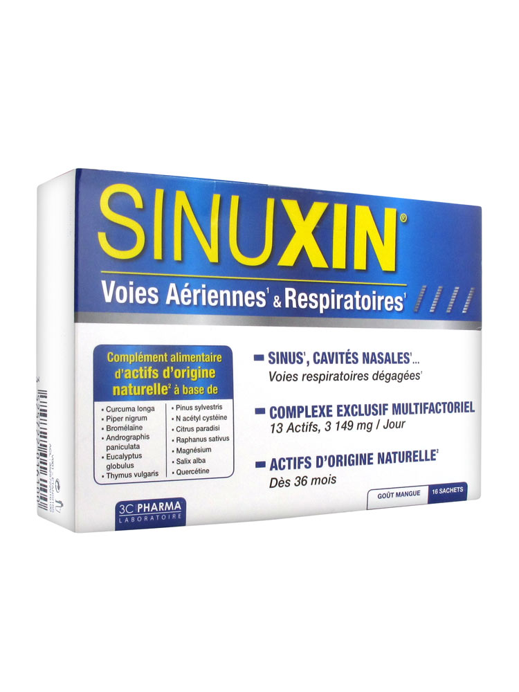 3C Pharma Sinuxin 16 Sachets | Buy at Low Price Here