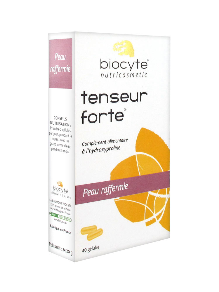 Biocyte Tenseur Forte Peau Raffermie 40 Gélules - Acheter à prix bas ici