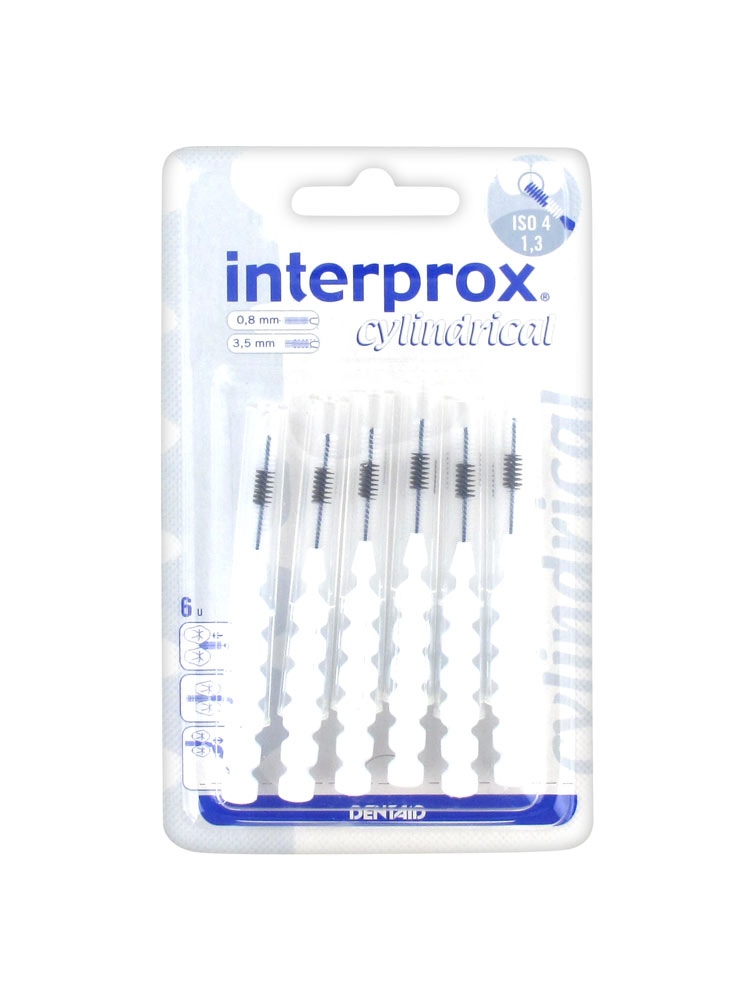 Dentaid Interprox Cylindrical 6 Brushes