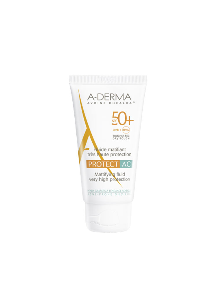 Aderma Protect AC Mattifying Fluid Very High Protection SPF 50+ 40ml