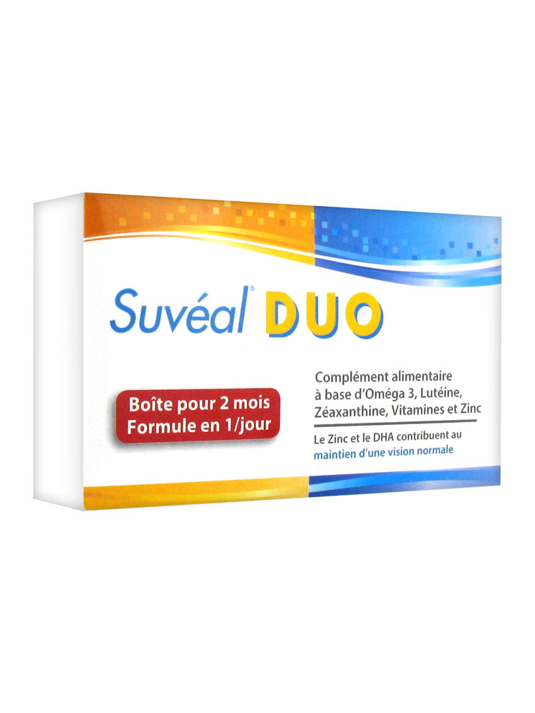 Suvéal Duo 60 Capsules | Achat à Prix Bas ICI