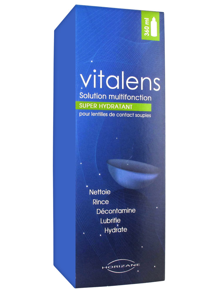 Vitalens Multipurpose Solution for Supple Contact Lenses 360ml