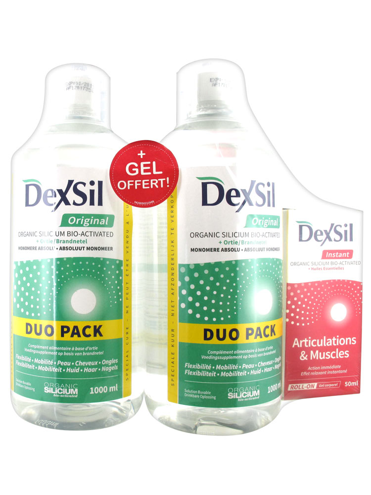 Dexsil Pharma Original Organic Silicium Drinkable Solution 2 x 1000ml ...