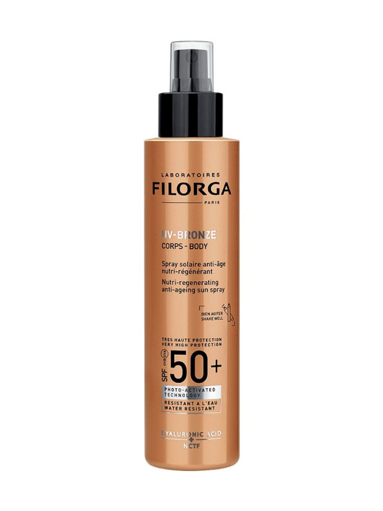 Filorga UV-Bronze Body Nutri-Regenerating Anti-Ageing Sun Spray SPF50 ...