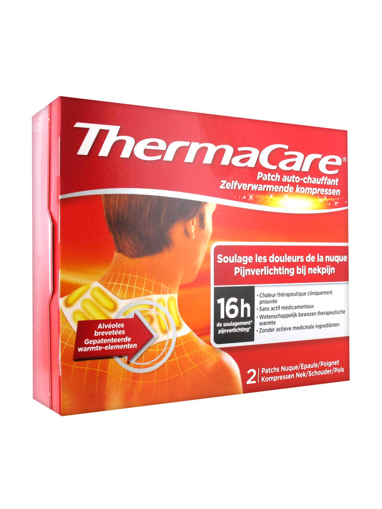 ThermaCare Warming Patch 8hrs Neck Shoulder Wrist 2 Patches
