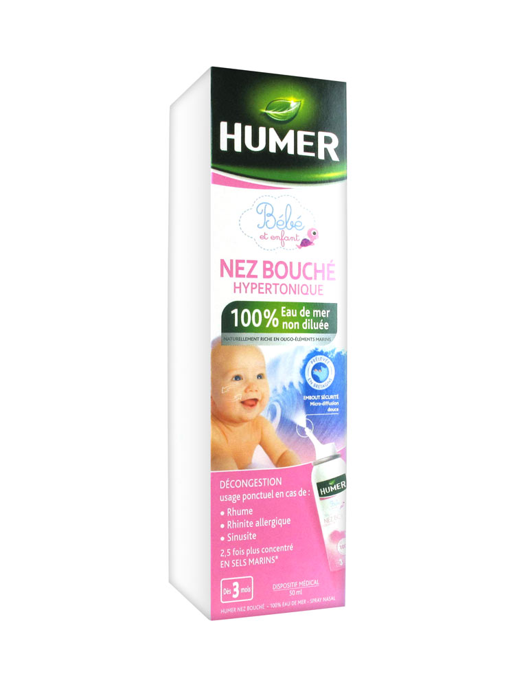 Humer Hypertonisches Nasenspray für Baby und Kinder 50 ml