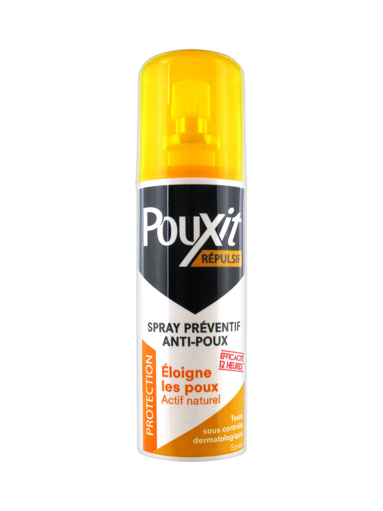 Pouxit Répulsif Spray Préventif Anti-Poux 75 ml