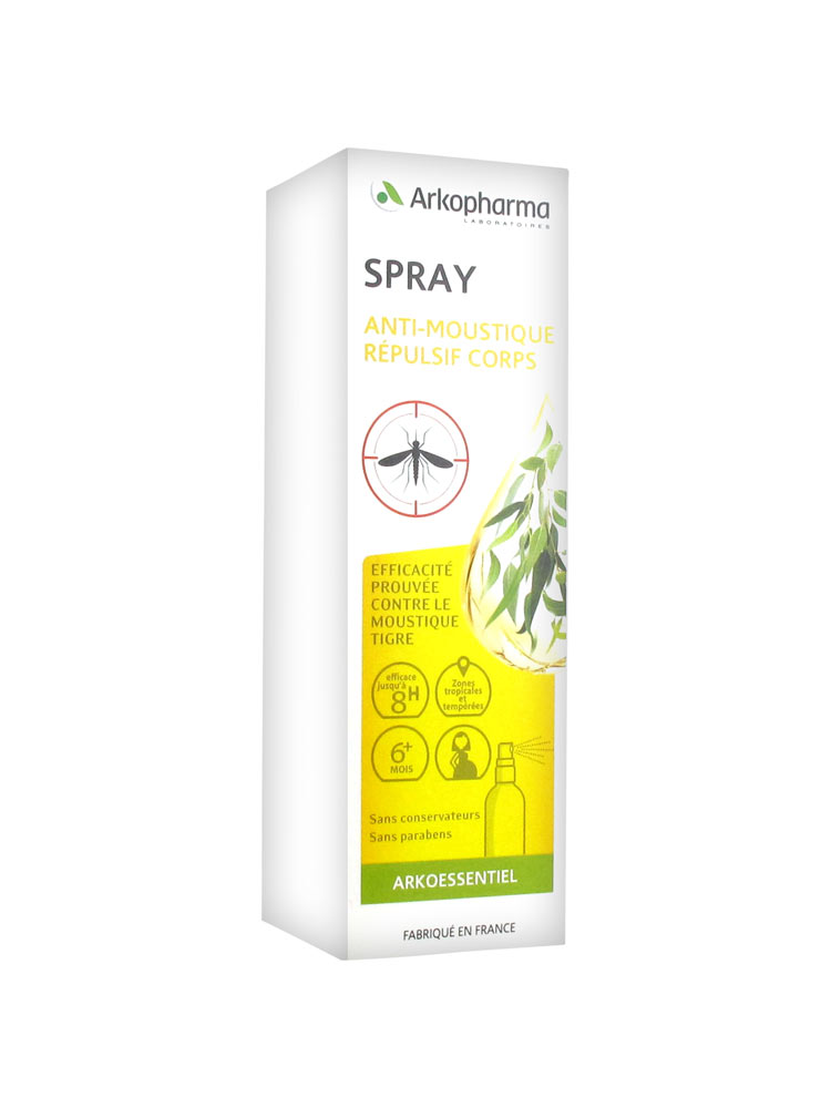 Arkopharma Arko Essentiel Spray Anti-Moustiques 60 ml