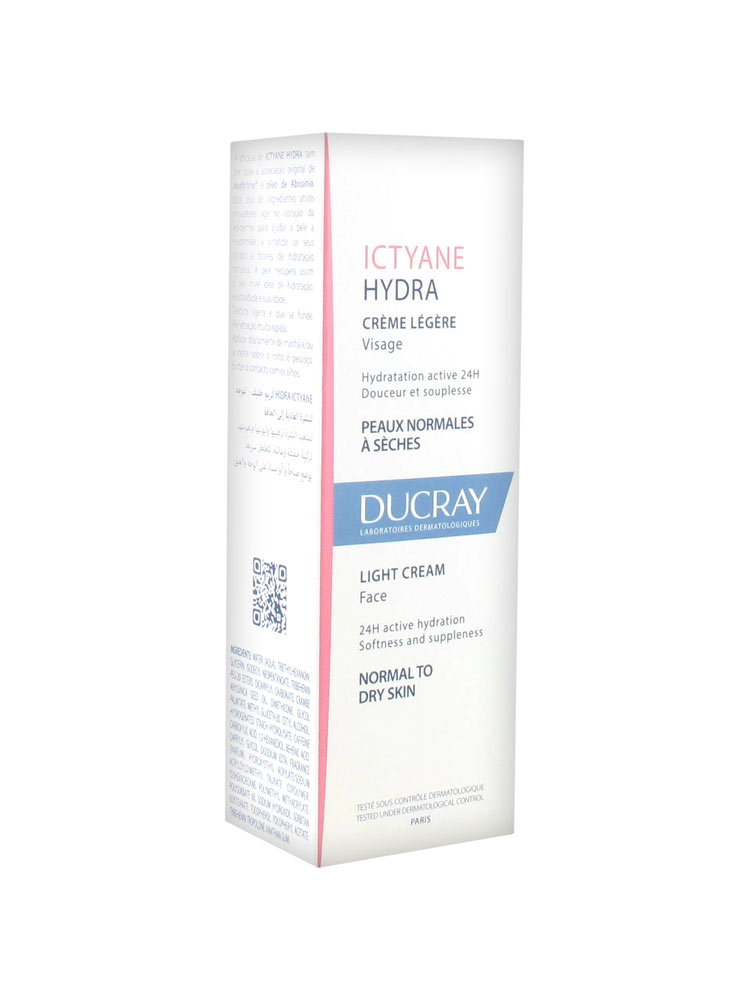 Ducray Ictyane Hydra Light Cream Face 40ml