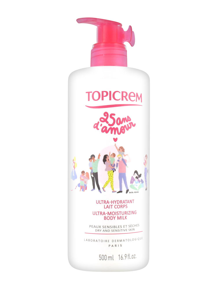 Topicrem Ultra-Hydratant Lait Corps 500 ml