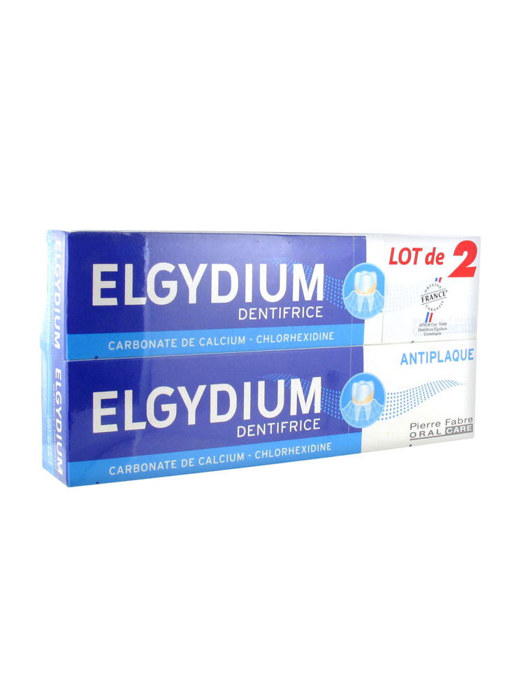 Elgydium Anti-Plaque Toothpaste 2 x 75ml