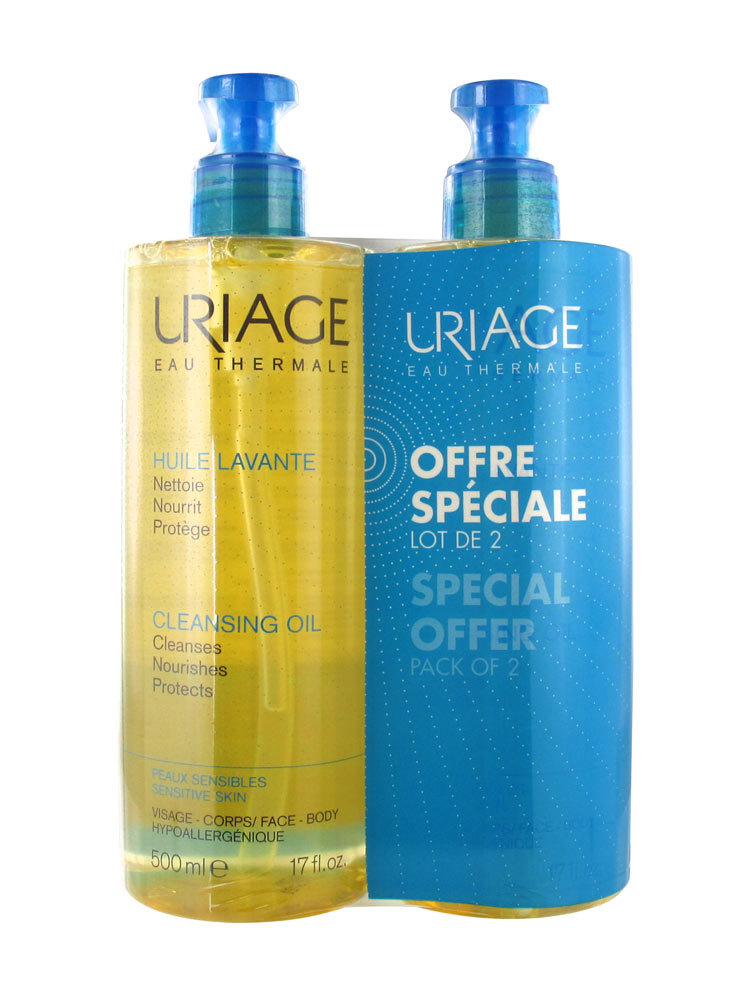 Uriage Cleansing Oil 2 x 500ml