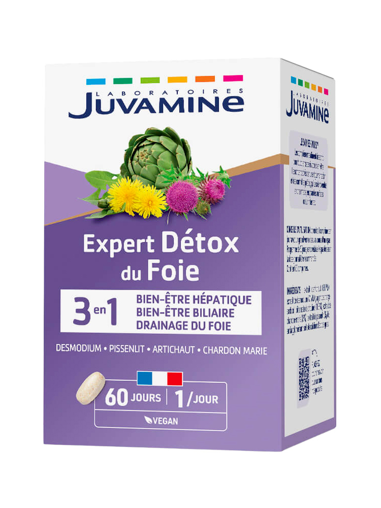 Juvamine Expert'Nature Liver Well-Being 60 Tablets