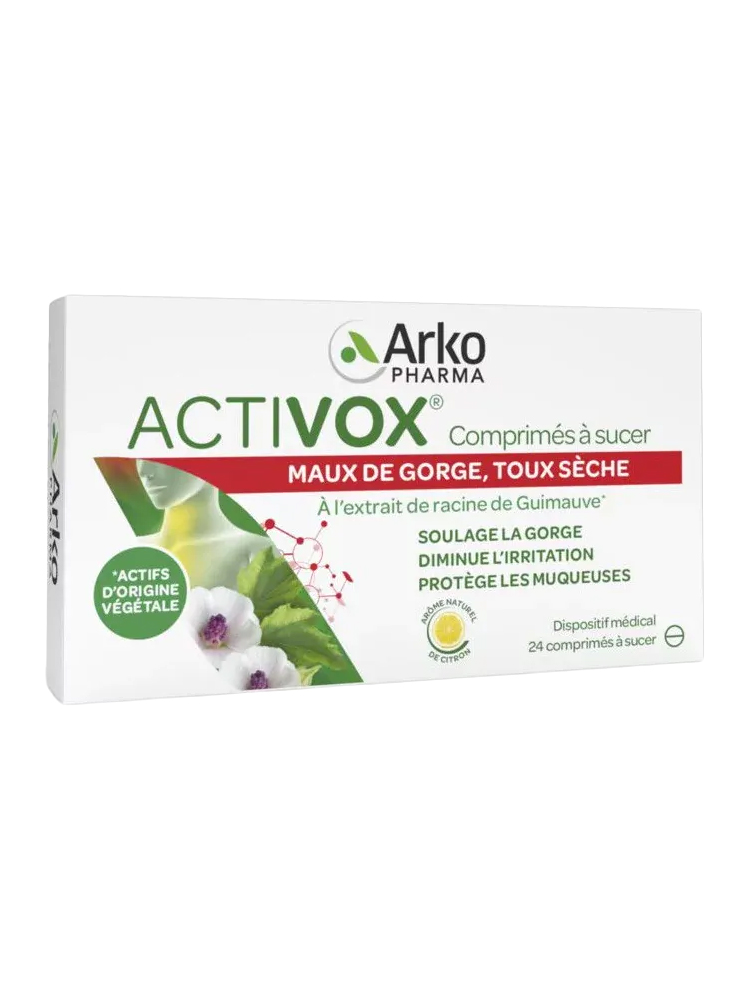 Arkopharma Activox Comprimé à Sucer 24 Comprimés