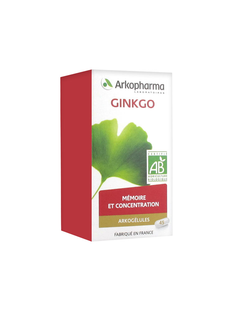 Arkopharma Arkogélules Ginkgo Bio 45 Gélules