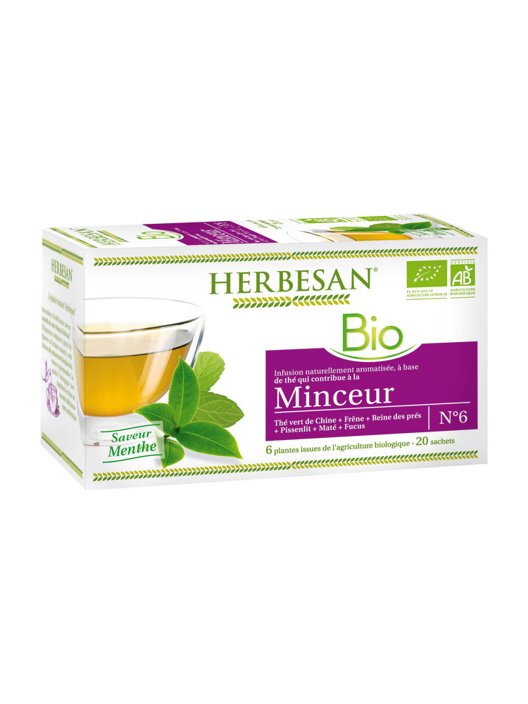 Herbesan Infusion Bio Minceur 20 Sachets