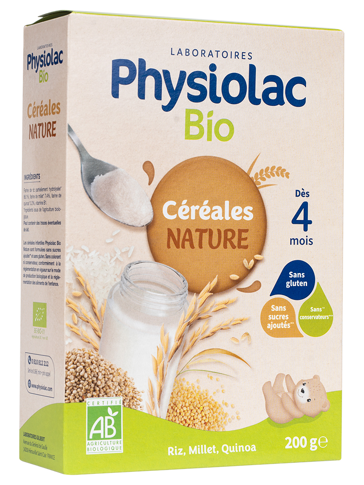 Physiolac Bio Cereals From 4 Months 200g