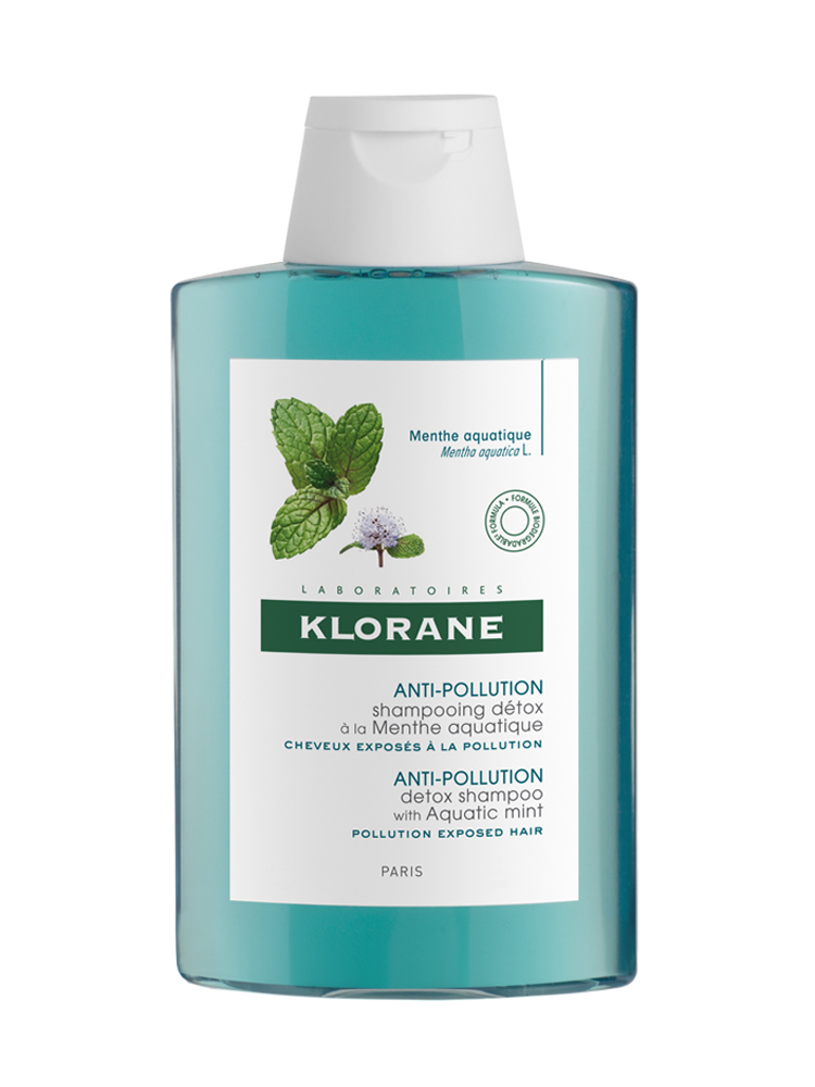 Klorane Anti-Pollution Detox Shampoo with Aquatic Mint 200ml