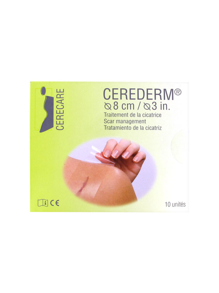 Cerecare Cerederm Crown Scar Management Ø 8cm 10 Units