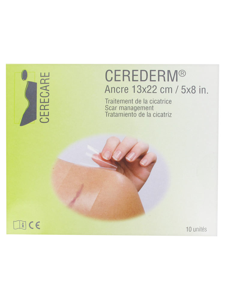 Cerecare Cerederm Anchor Scar Management 13 x 22cm 10 Units