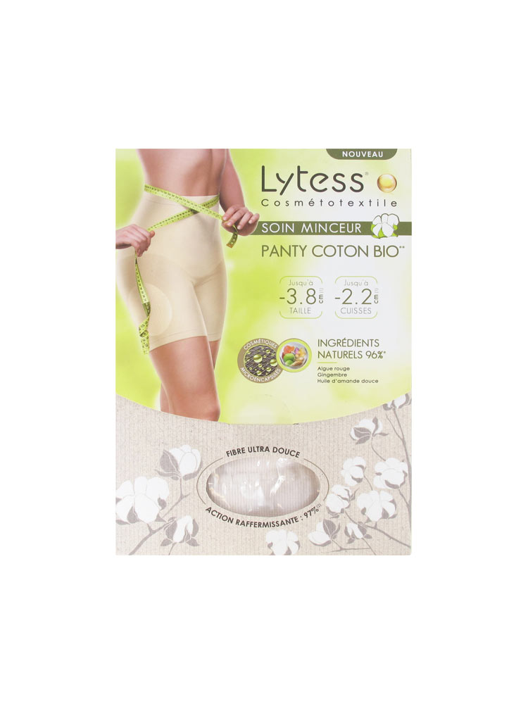 Lytess Cosmétotextile Soin Minceur Panty Coton Bio