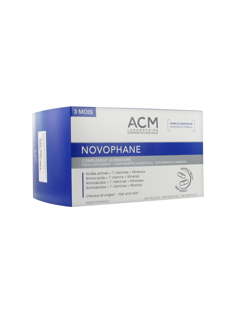 Laboratoire ACM Novophane 180 Vegetable Capsules