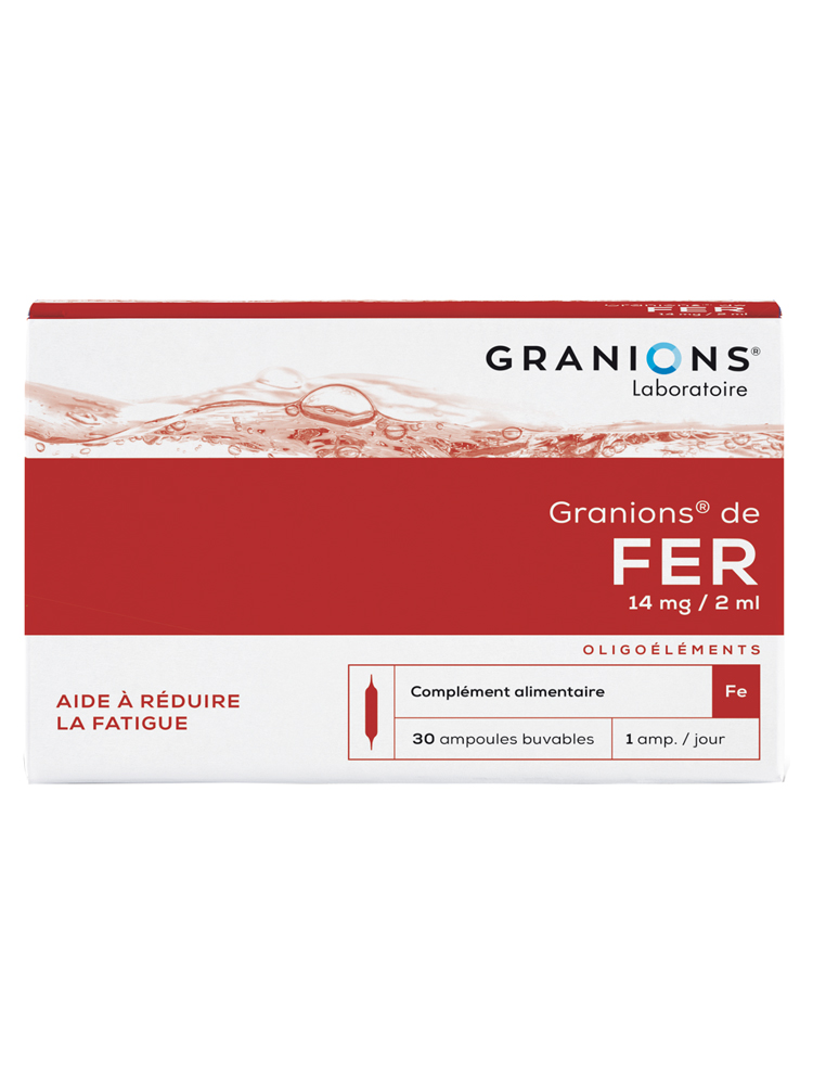 Granions de Fer 30 Ampoules