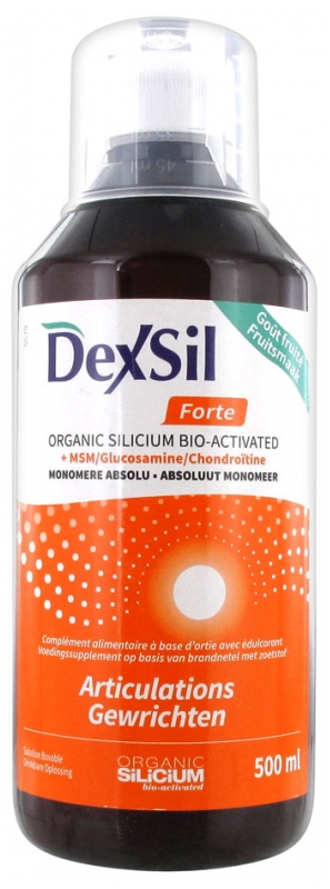 Dexsil Forte Articulations + MSM Glucosamine Chondroïtine Solution ...