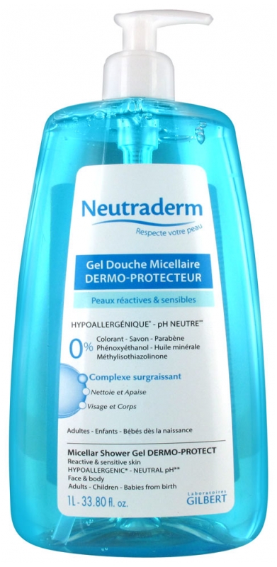 Neutraderm Gel de Ducha Micelar Dermo-Protector 1 L