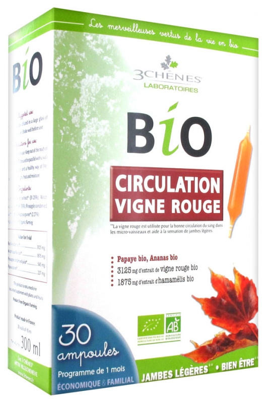 Vigne rouge : l'alliée de la circulation | Cocooncenter®