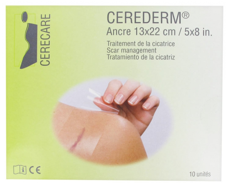 Cerecare Cerederm Anchor Scar Management 13 x 22cm 10 Units
