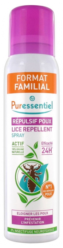 Puressentiel Spray Répulsif Poux 200 ml
