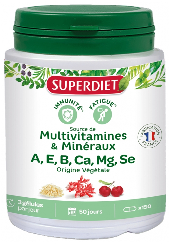 Super Diet Multivitamine + Mineralstoffe 150 Kapseln