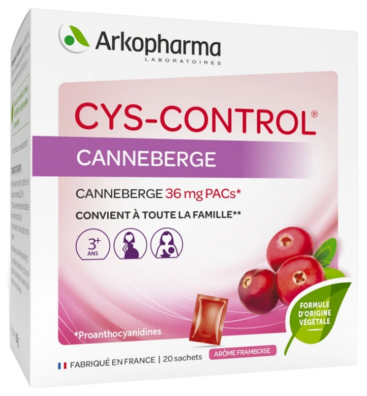 Arkopharma Cys-Control Confort Urinario 20 Sobres