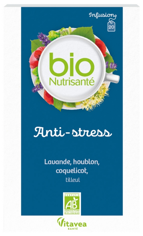 Nutrisanté Infusion Bio Anti-Stress 20 Sachets