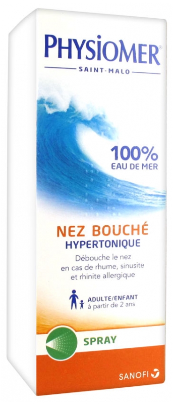 Physiomer Hypertonique Nez Bouché 135 ml