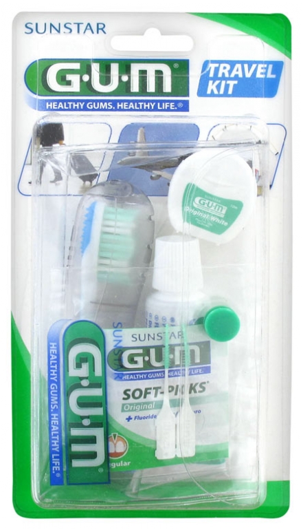 GUM Travel Kit - Colour: Blue