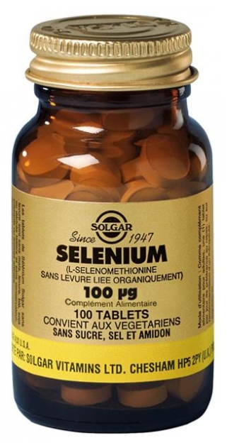 Solgar Selen 100 mcg 100 Tabletten